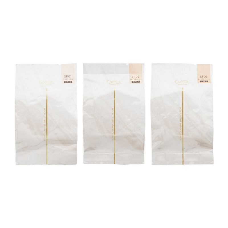 【楽天市場】excel エクセル スキンフラッター セラムクッション [3種類から選べる] リフィル SPF50+ PA++++ 13g 薄膜カバー 保湿 [ギフトラッピング対応]：DAIKISHOP