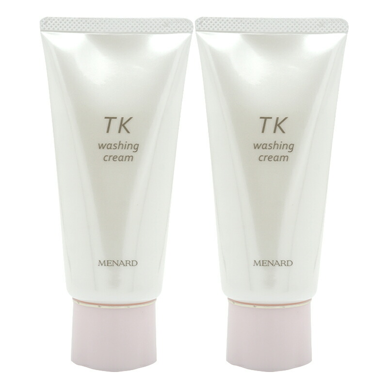 【楽天市場】[2個セット]MENARD メナード TK ウォッシングクリーム 130g TK washing cream ティーケイ ピンク チューブタイプ：DAIKISHOP