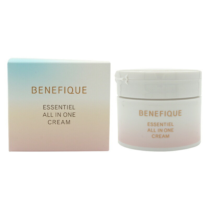 【楽天市場】BENEFIQUE ベネフィーク エッセンシャル オールインワン クリーム 90g 化粧水 乳液 美容液 クリーム マスク[ギフトラッピング対応]：DAIKISHOP