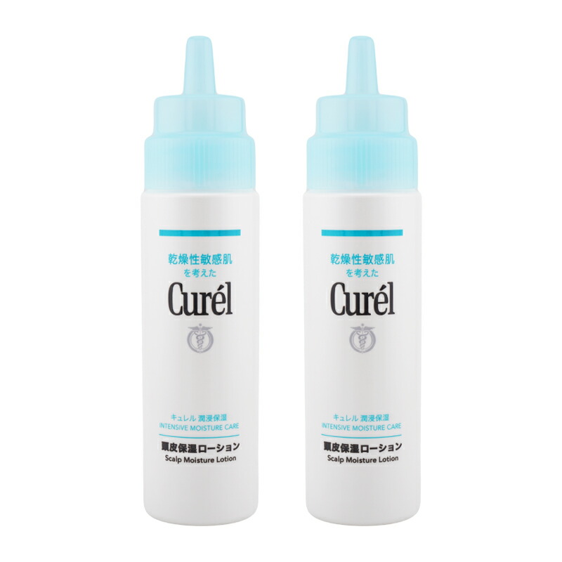 【楽天市場】[2個セット]curel キュレル 頭皮保湿ローション 120ml 頭皮ローション エッセンス 頭皮ケア ヘアケア 潤い 保湿 フケ かゆみ 乾燥[ギフトラッピング対応 ...