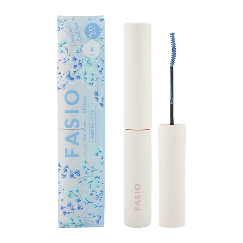 【楽天市場】Fasio ファシオ まつパ級 フィルム マスカラ 極細 限定品 101 あどけなブルー 5g 無香料 メイクアップ マスカラ マスカラ下地[ギフトラッピング対応]：DAIKISHOP