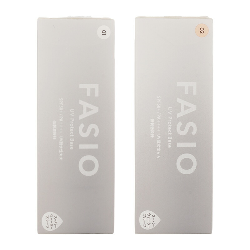 【楽天市場】FASIO ファシオ [2種類から選べる] くずれ・日やけ防止下地 25g SPF50+ PA++++ スーパーウォータープルーフ [ギフトラッピング対応]：ダイキ楽天市場店