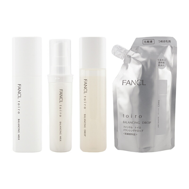 【楽天市場】FAANCL ファンケル トイロ [4種類から選べる] バランシングドロップ 120mL ミルク 60g 医薬部外品 化粧液 うるおい不足 テカリ 肌あれ[ギフトラッピング対応 ...