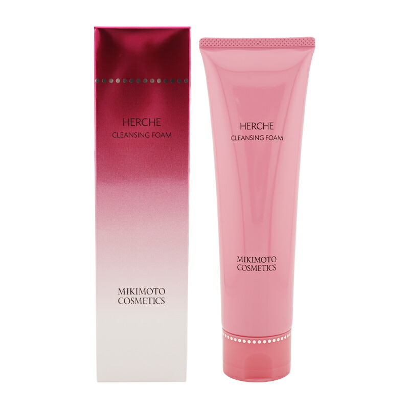 【楽天市場】HERCHE ミキモト コスメティックス エルチェ クレンジングフォームN 120g 無香料 無着色 さっぱりとした肌に プレゼント：ダイキ楽天市場店