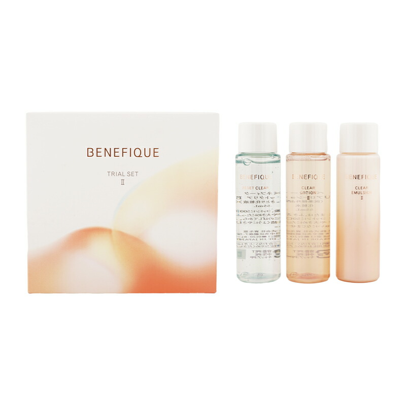 【楽天市場】BENEFIQUE ベネフィーク トライアルセット 化粧液 化粧水 乳液 m-トラネキサム酸配合 天然精油配合 ハリ 弾力 透明感：ダイキ楽天市場店