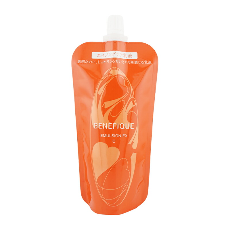 【楽天市場】BENEFIQUE ベネフィーク エマルジョンEX C 130mL レフィル 乳液 エイジングケア フローラルフルーティーの香り [ギフトラッピング対応]：ダイキ楽天市場店