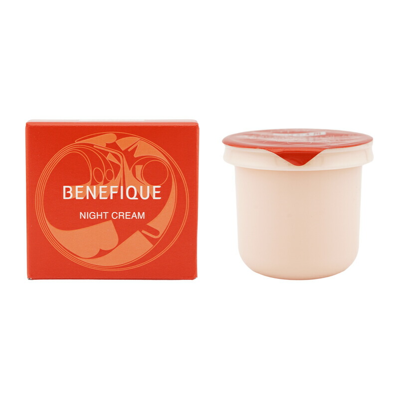 【楽天市場】BENEFIQUE ベネフィーク ナイトクリーム 40g レフィル 美容液成分 整肌 保湿 フローラルフルーティーの香り [ギフトラッピング対応]：ダイキ楽天市場店