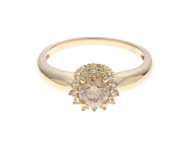 【楽天市場】JEWELRY ジュエリー リング K18イエローゴールド ダイヤモンドD0.75ct/0.25ct 4.6g #20【432】2146000329364 【中古】【大黒屋】：質屋 大黒屋