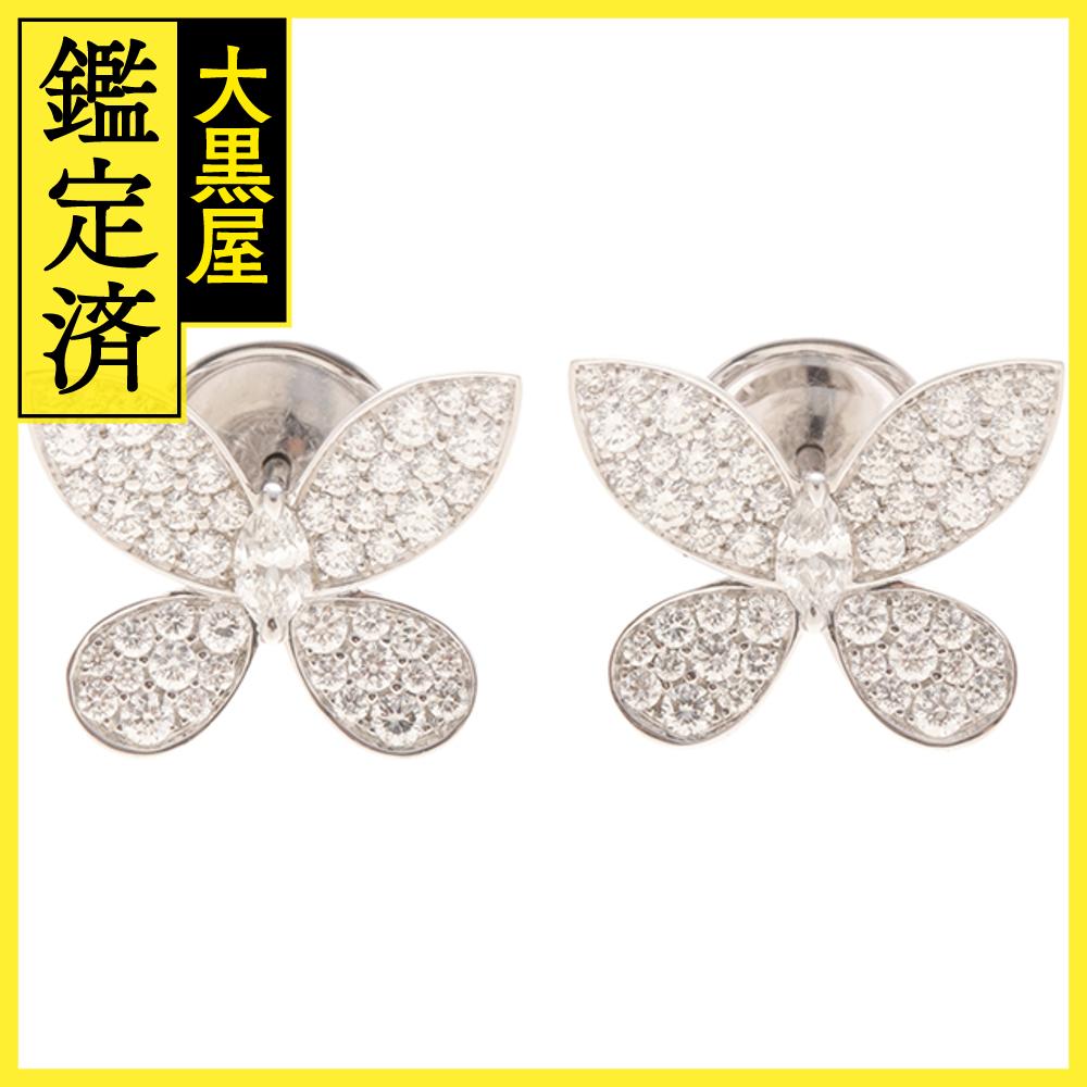 【楽天市場】GRAFF グラフ パヴェバタフライスモールスタッドピアス ピアス K18ホワイトゴールド ダイヤモンド 5.6g RGE1152 2143100491892 【437】 【437 ...