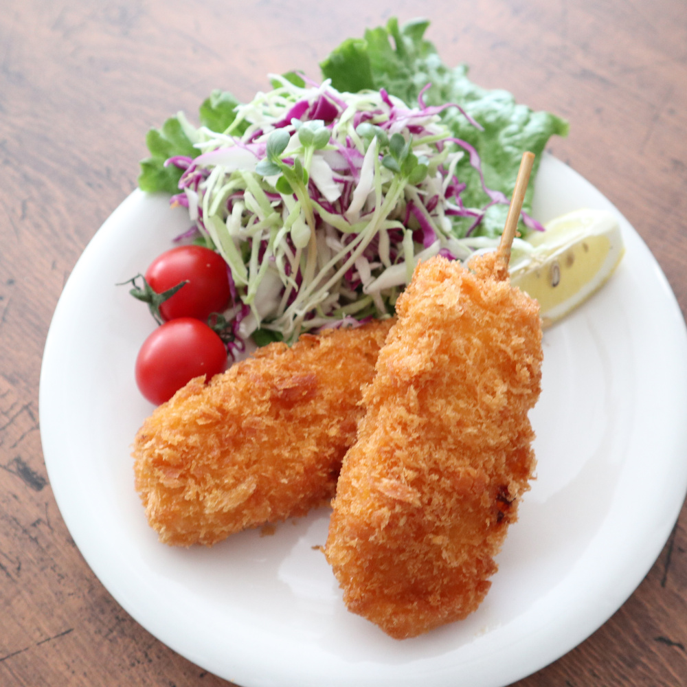 【楽天市場】【冷凍】38099 豚玉葱串カツ 55g（55g×10個） ツインピークス【3980円以上送料無料】：業務用食品ダイキョー オンライン