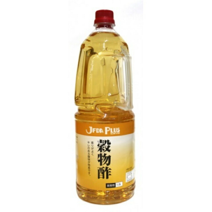 【楽天市場】【常温】7698 PLUS穀物酢1.8L JFDA【3980円以上送料無料】：業務用食品ダイキョー オンライン