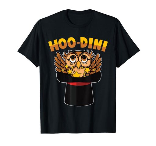 【楽天市場】MAGIC - HOO-DINI - フクロウトリック - マジシャン Tシャツ：アクアデイリーストア