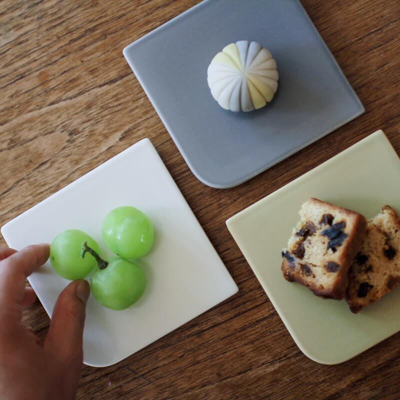 「amabro CASTELLA PLATE カステラプレート」和菓子 洋菓子 焼き菓子 一口デザート 和食 和食器 食洗機可 電子レンジ可 波佐見焼