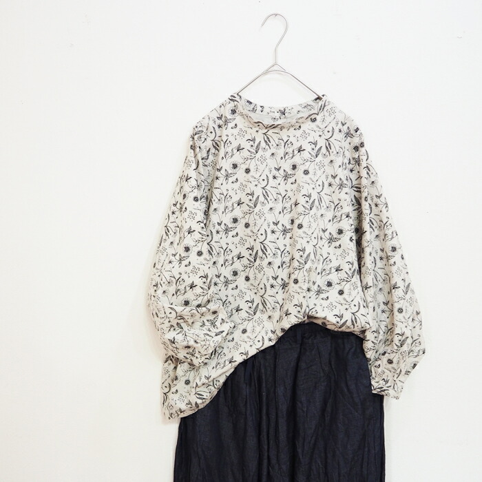 【楽天市場】Sun valley サンバレー 綿麻平織りプリント2WAYドルマンシャツ SK6020255：デイリースタイル