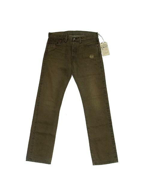【楽天市場】【送料無料】 Rrl ダブルアールエル Slim Fit Olive Wash Jeans スリム フィット オリーブ ウォッシュ ジーンズ Olive:dainago