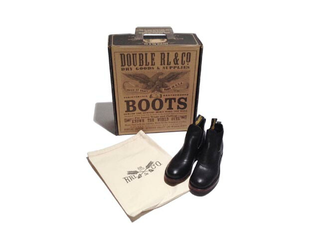 【楽天市場】【送料無料!!】RRL ダブルアールエル Congress Boots コングレス ブーツ (BLACK)：dainago