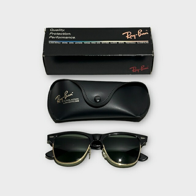 【楽天市場】Ray-Ban B＆L / Wayfarer MAX / DEAD STOCK (EBONY)：dainago