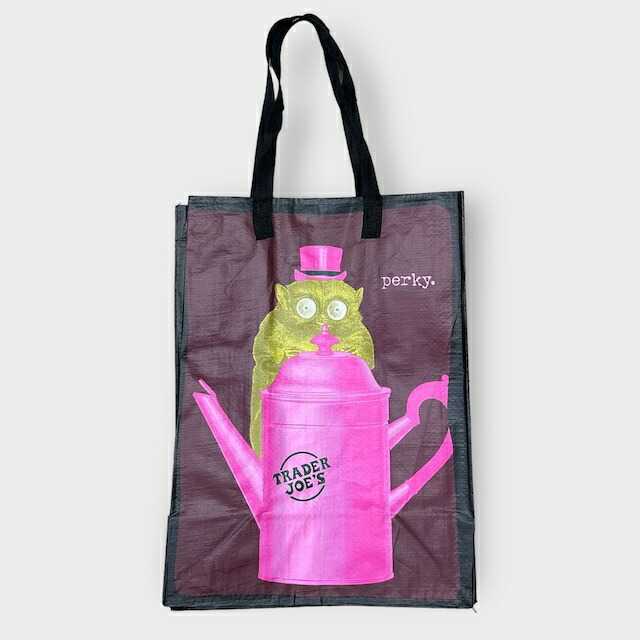 【楽天市場】Trader Joe's トレーダー ジョーズ REUSABLE GROSSLY TOTE / eco bag エコ バック ...