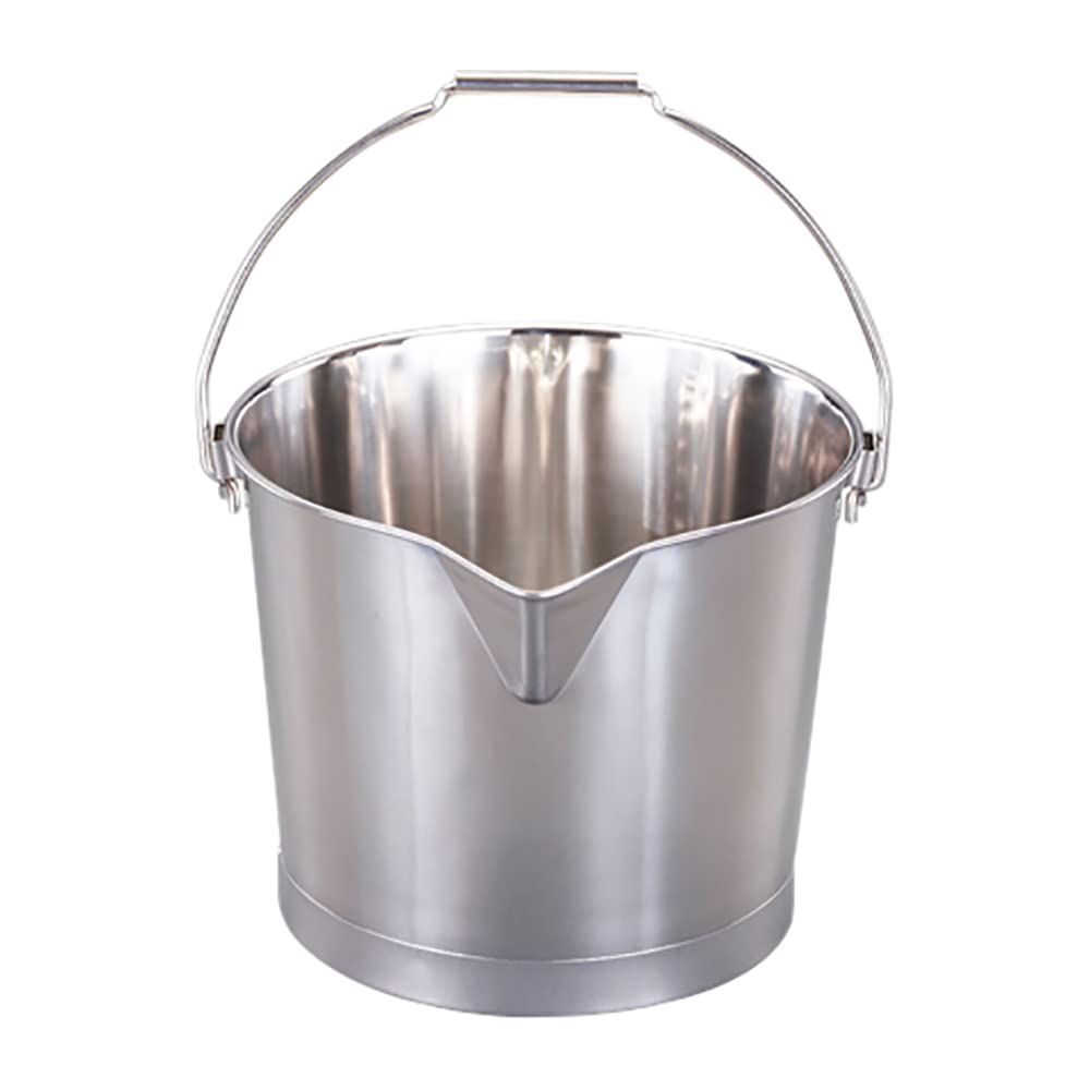 【楽天市場】エスコ ESCO 【個人宅不可】 10L バケツ（口付/ステンレス製） EA508S-21 [2-1566312]：DAISHIN工具箱 楽天市場店