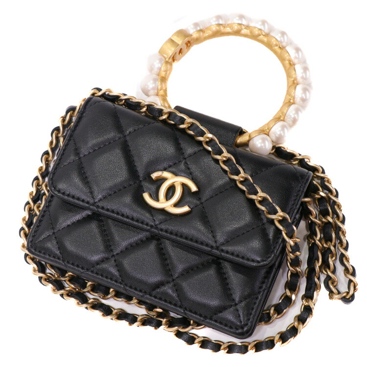 【楽天市場】【中古】シャネル チェーンウォレット レディース財布 レディースバッグ ショルダーバッグ AP2274 B05945 94305 ...