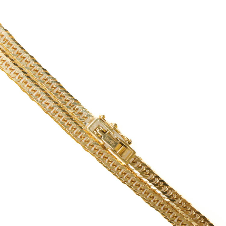 【楽天市場】【中古】喜平 トリプル 8面 ブレス ブレスレット アンクレット 23cm 6.6g メンズ レディースジュエリー 750 K18 ...