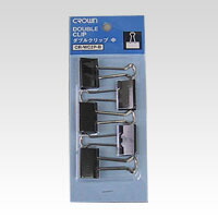 【楽天市場】クラウン Wクリップ パック入 中 5個入 CR-WC2P-B：DAiYA DEPART