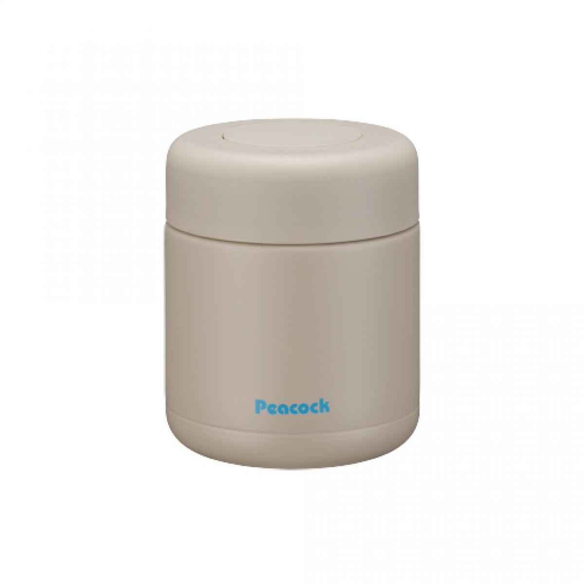 【楽天市場】【在庫限り・即納】ピーコック ステンレスフードジャー 0.3L サンドベージュ LKD-30 スープジャー 弁当ランチ 汁物 お ...