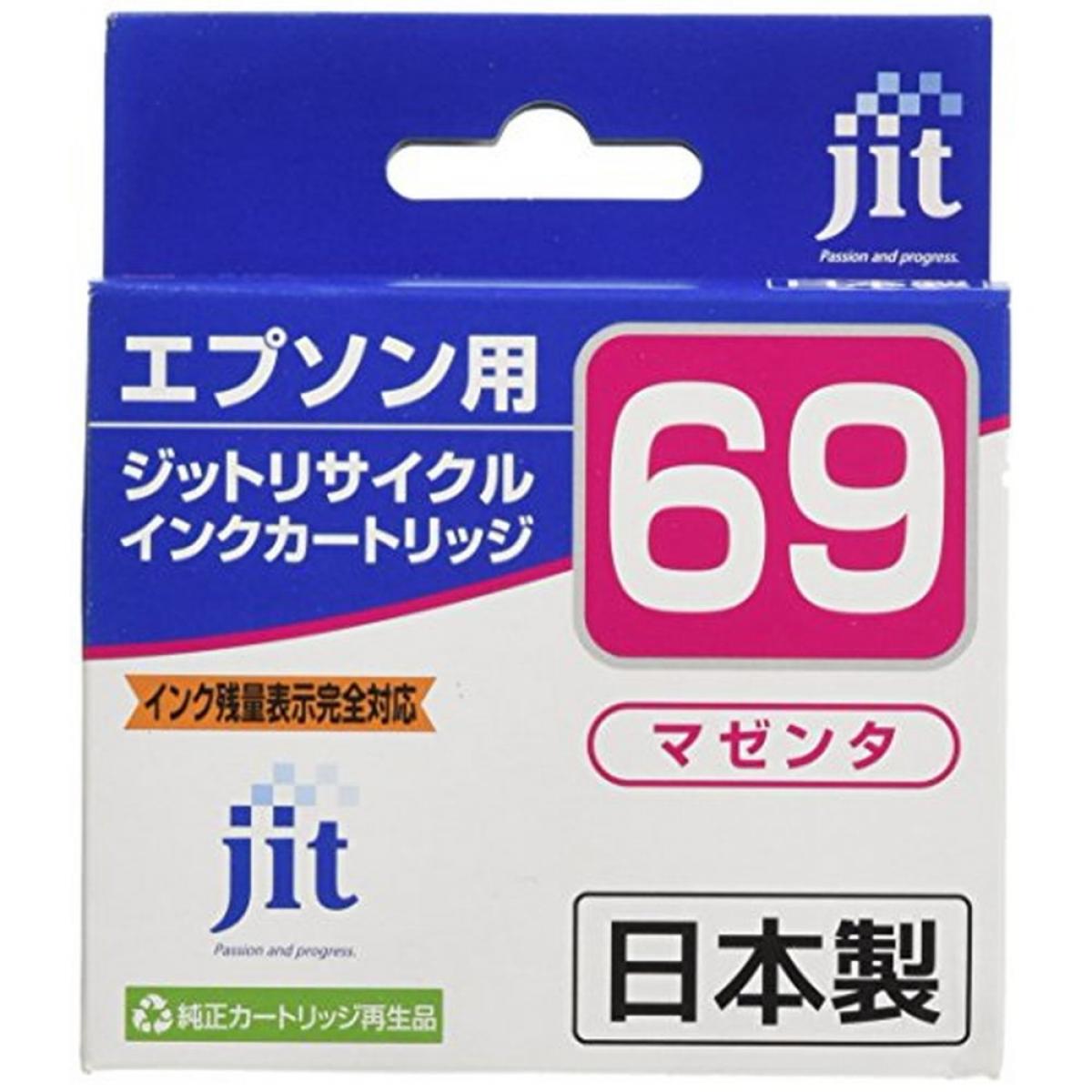 【楽天市場】ジット エプソン(EPSON)対応 リサイクル インクカートリッジ ICM69 マゼンタ対応 JIT-E69M：ダイユーエイト楽天市場店
