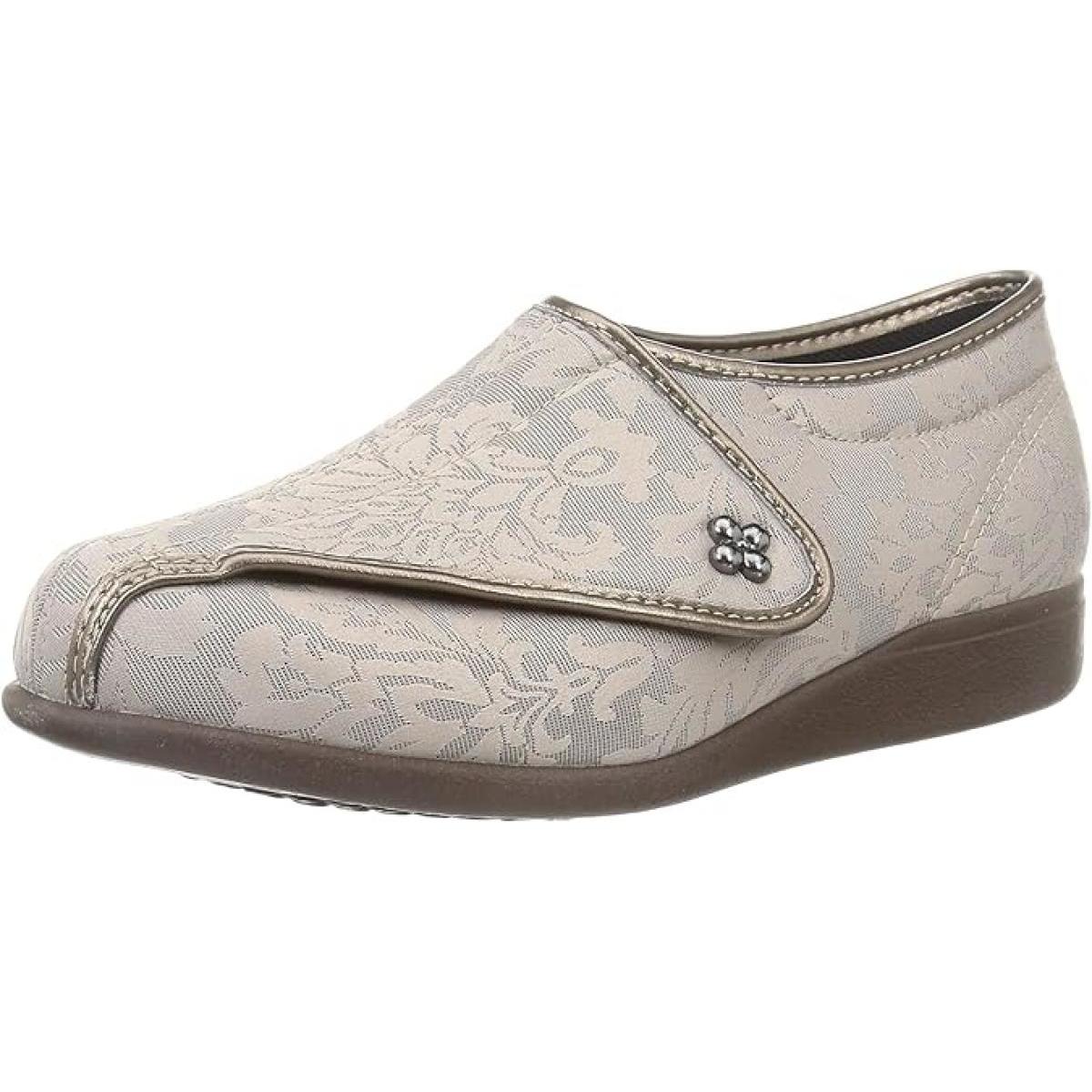 【楽天市場】アサヒシューズ 快歩主義 婦人 靴 L011 グレージュ ガラ 24.5cm 3E 軽量 転倒予防 リハビリ シューズ レディース 日本製：ダイユーエイト楽天市場店