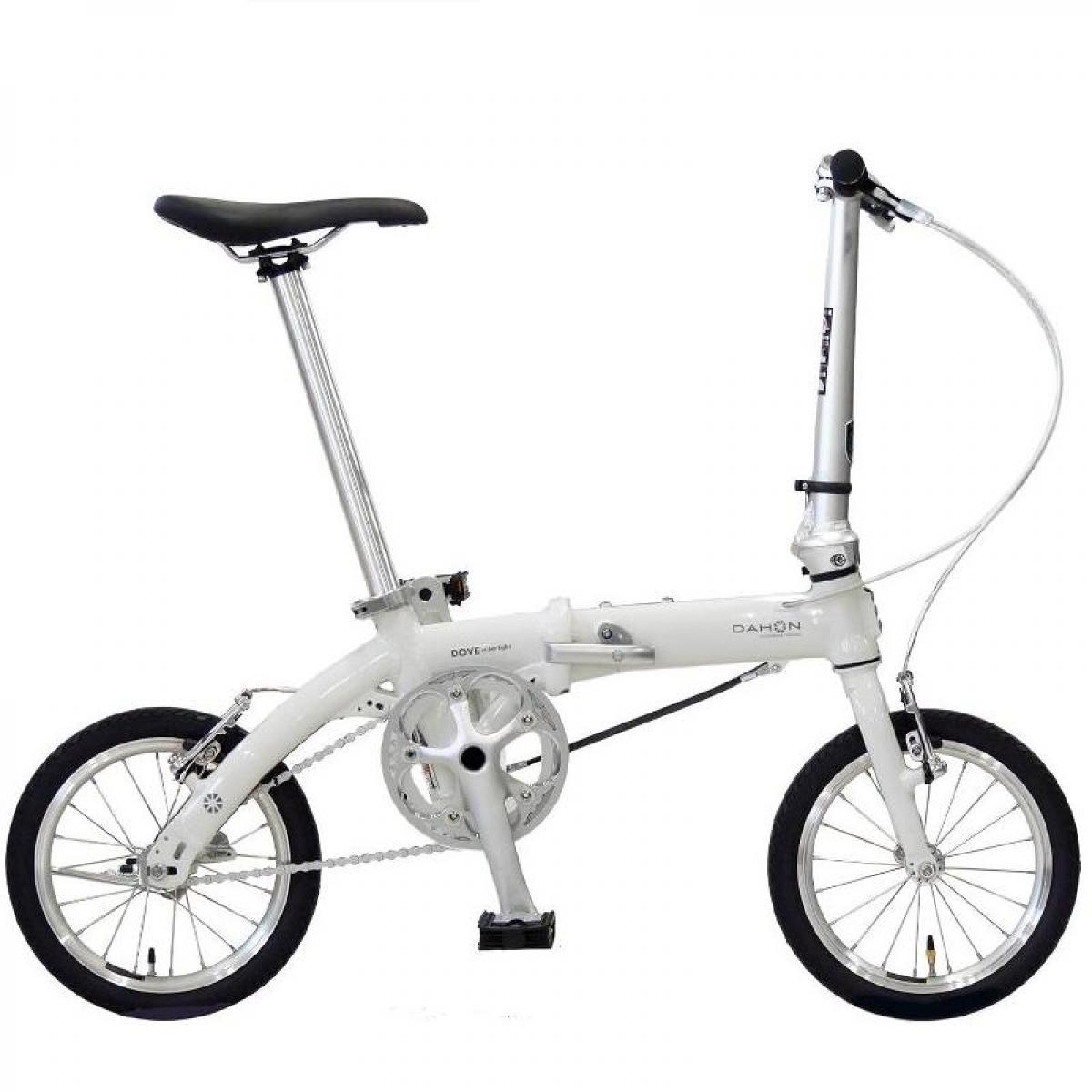 【楽天市場】【お客様整備品】 DAHON ダホン Dove super light ダブスーパーライト Pure White 14インチ ...