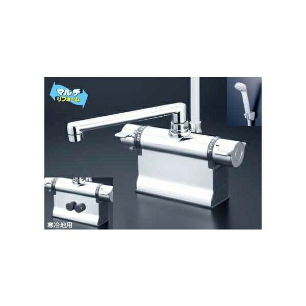 【楽天市場】KVK KF3011T 撥水仕様フルメタル series デッキ形サーモスタット式シャワー：ダンドリープロ楽天市場店