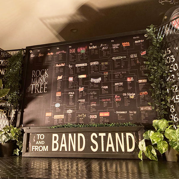 【楽天市場】｢ROCK MUSIC TREE｣!! 超超大型アートパネル(額入り)!! ブルックリン 男前インテリア カフェインテリア ...