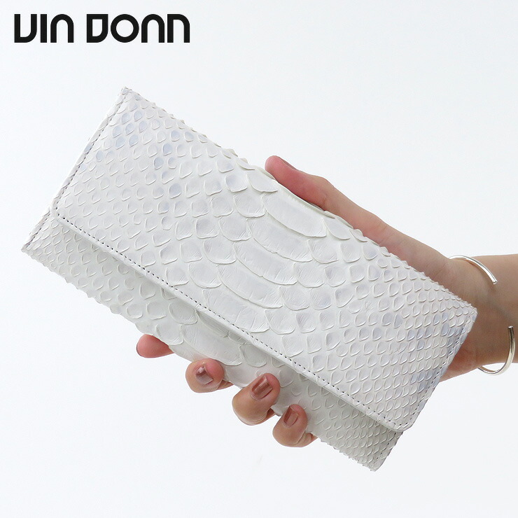 【楽天市場】ヴィアドアン 財布 via doan 長財布 ギャルソン フラップ 本革 パイソン ホワイト 白 bran python ブランパイソン 457 ★：DANJO バッグ 財布 ...