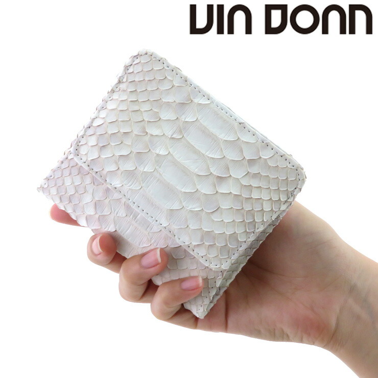 【楽天市場】【クーポン】ヴィアドアン 財布 via doan 二つ折り財布 ミニ財布 本革 パイソン ホワイト 白 bran python ブランパイソン 463 ★：DANJO バッグ 財布 ...