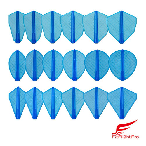 【楽天市場】ダーツ フライト Fit Flight Pro Blue フィットフライト プロ ブルー：Darts shop TiTO （ダーツティト）