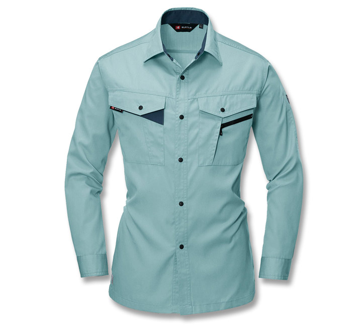 【楽天市場】バートル 作業服 長袖シャツ 6005 厚手 作業服 作業着【秋冬】BURTLE 6001シリーズ：だるま商店