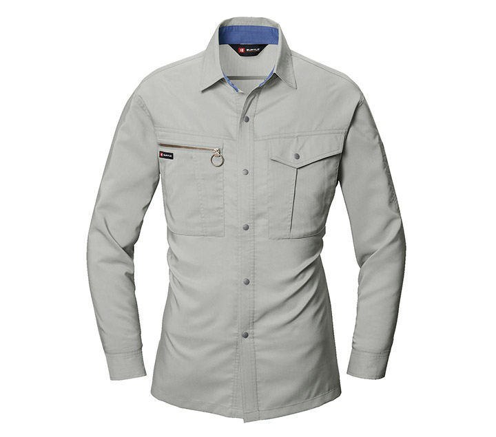 【楽天市場】バートル 長袖シャツ 9023 撥水 防汚 制電 ストレッチ 作業服 作業着 BURTLE 9021シリーズ：だるま商店