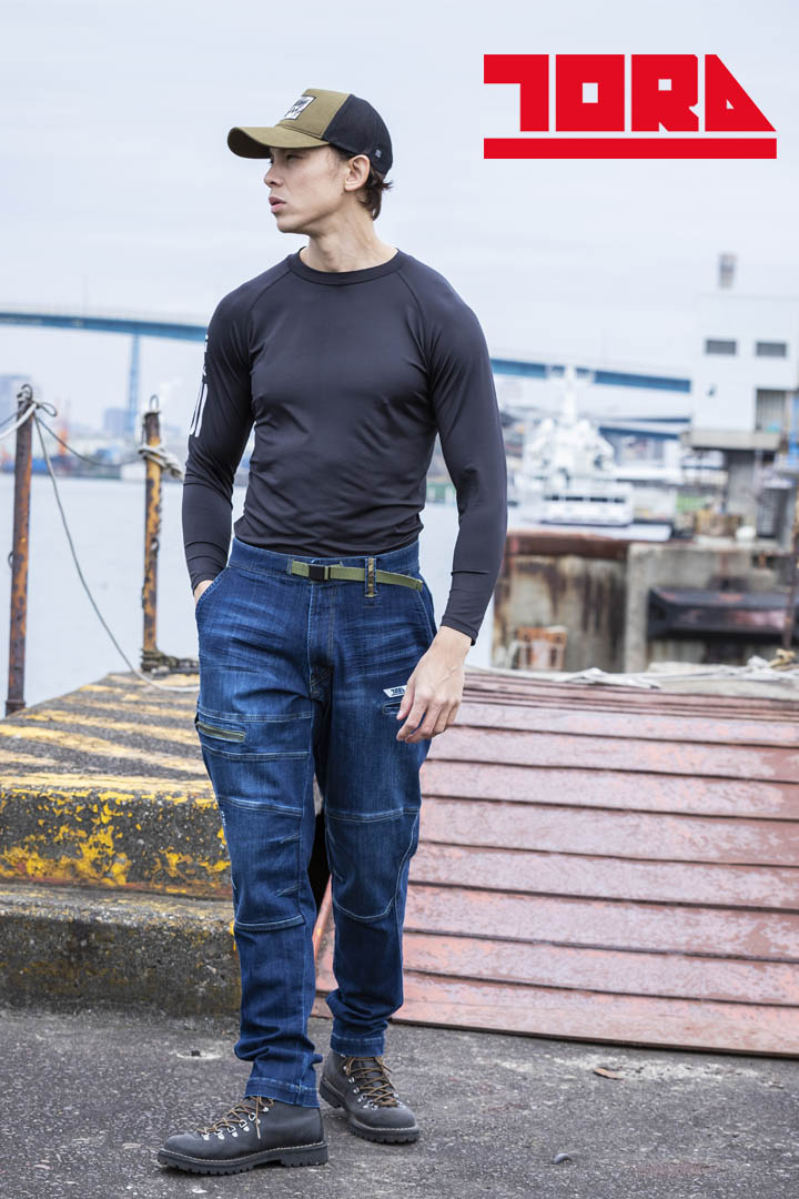 【楽天市場】寅壱 トライチ デニム トラスタイルパンツ ストレッチ 8830-720 カーゴパンツ ズボン オールシーズン 8830シリーズ 作業服 作業着【4L-5L】：だるま商店