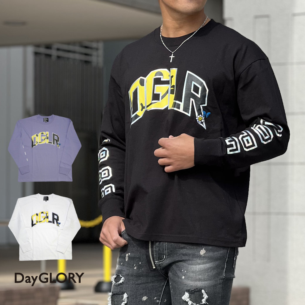 【楽天市場】ホログラムDGLRロンTEE：DayGLORY楽天市場店