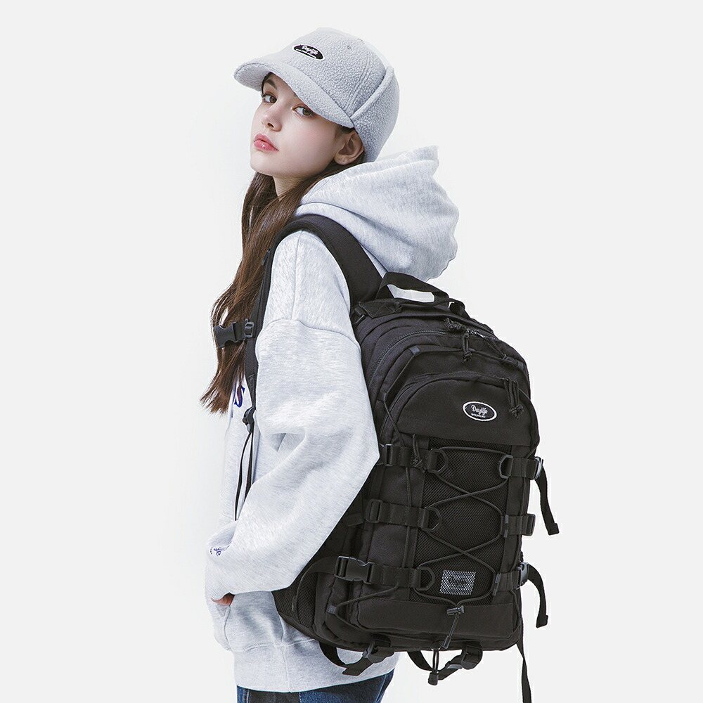 【楽天市場】【ランキング1位】【Daylife公式】 デイライフ DOUBLE STRING BACKPACK (3COLOR) リュック 韓国 バックパック 新学期 新生活 入学 小学生 ...