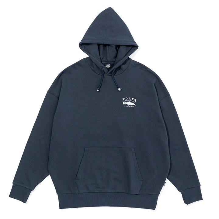 【楽天市場】POLER STUFF LAND AND SEA HOOD NAVY L ポーラースタッフ ランドアンドシー フード ネイビー Lサイズ：DAYTRIPPER-STORE 楽天市場店