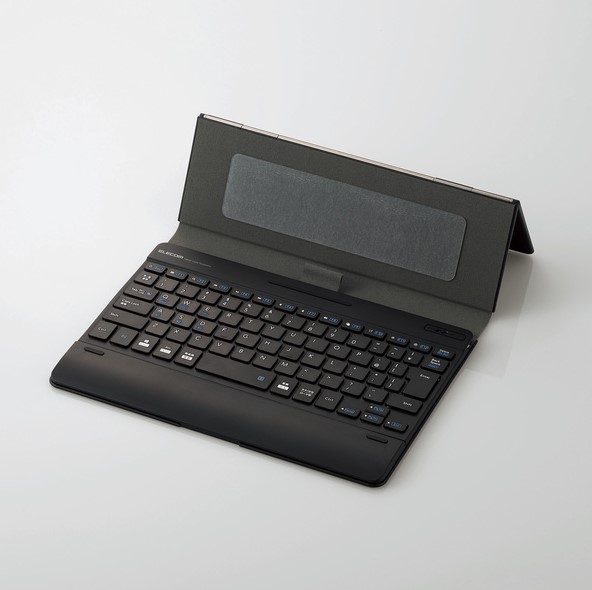 【楽天市場】ELECOM TK-CAP02BK Bluetoothキーボード/ケース一体型/マルチペアリング対応/汎用/ブラック ※日時指定不可：い-ぐる 楽天市場店