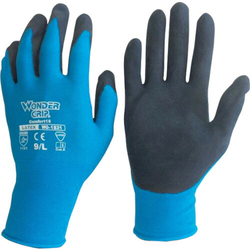 【楽天市場】WONDER GRIP コンフォート18 ライトブルー L WG1831L ユニワールド：DCMオンライン