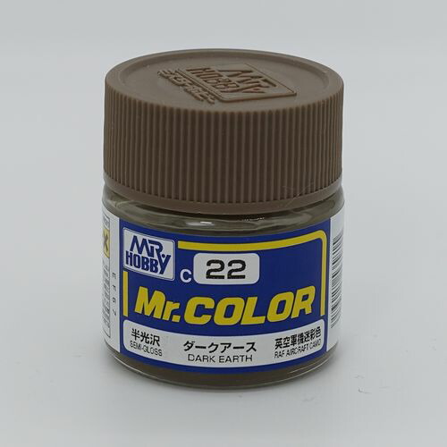 【楽天市場】Mr.カラー C22 ダークアース 半光沢 Mr.HOBBY：DCMオンライン