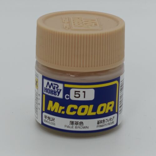 【楽天市場】Mr.カラー C51 薄茶色 半光沢 Mr.HOBBY：DCMオンライン