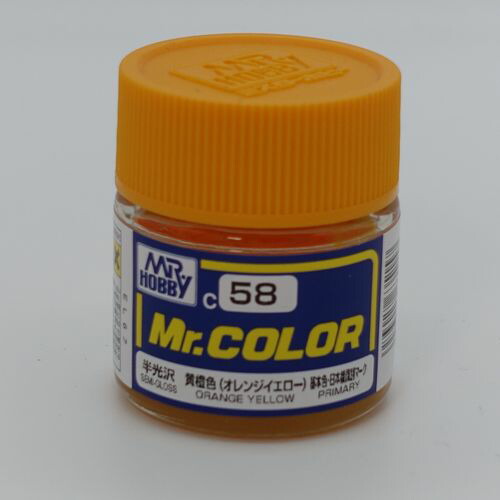 【楽天市場】Mr.カラー C58 黄橙色 半光沢 Mr.HOBBY：DCMオンライン