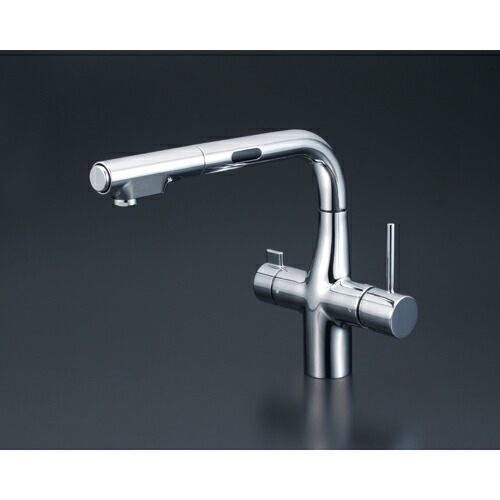 【楽天市場】KVK KM6131EC 浄水器混合栓 e センサー付 KM6131EC KVK：DCMオンライン