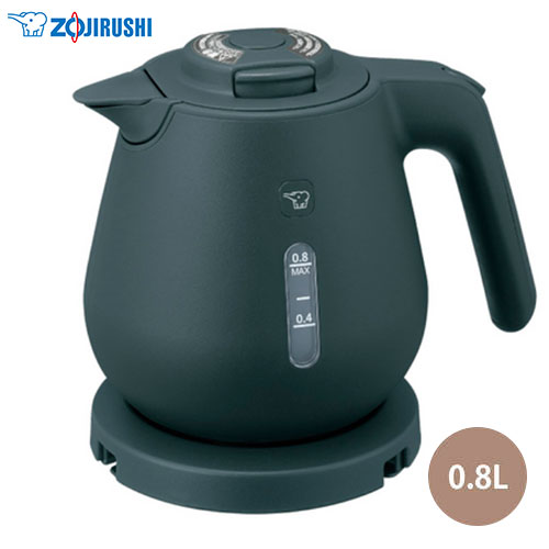 【楽天市場】電気ケトル CK-DB08-BM スレートブラック 08L 象印：DCMオンライン