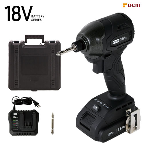 【楽天市場】充電式ブラシレスインパクトドライバー 18V スターターキット インパクトドライバー DCM 電動工具 充電式 インパクトドライバー 18V DIY 日曜大工 木材 ねじ締め ...