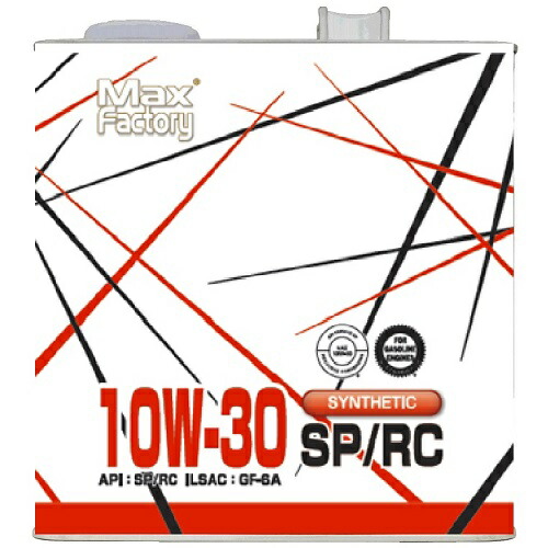 【楽天市場】MaxFactoryモーターオイル 10w-30 3L 187023 MaxFactory：DCMオンライン
